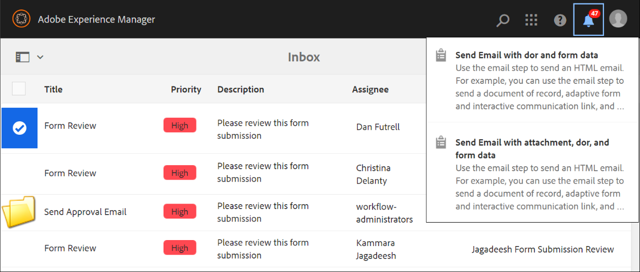 Form Submission And Review